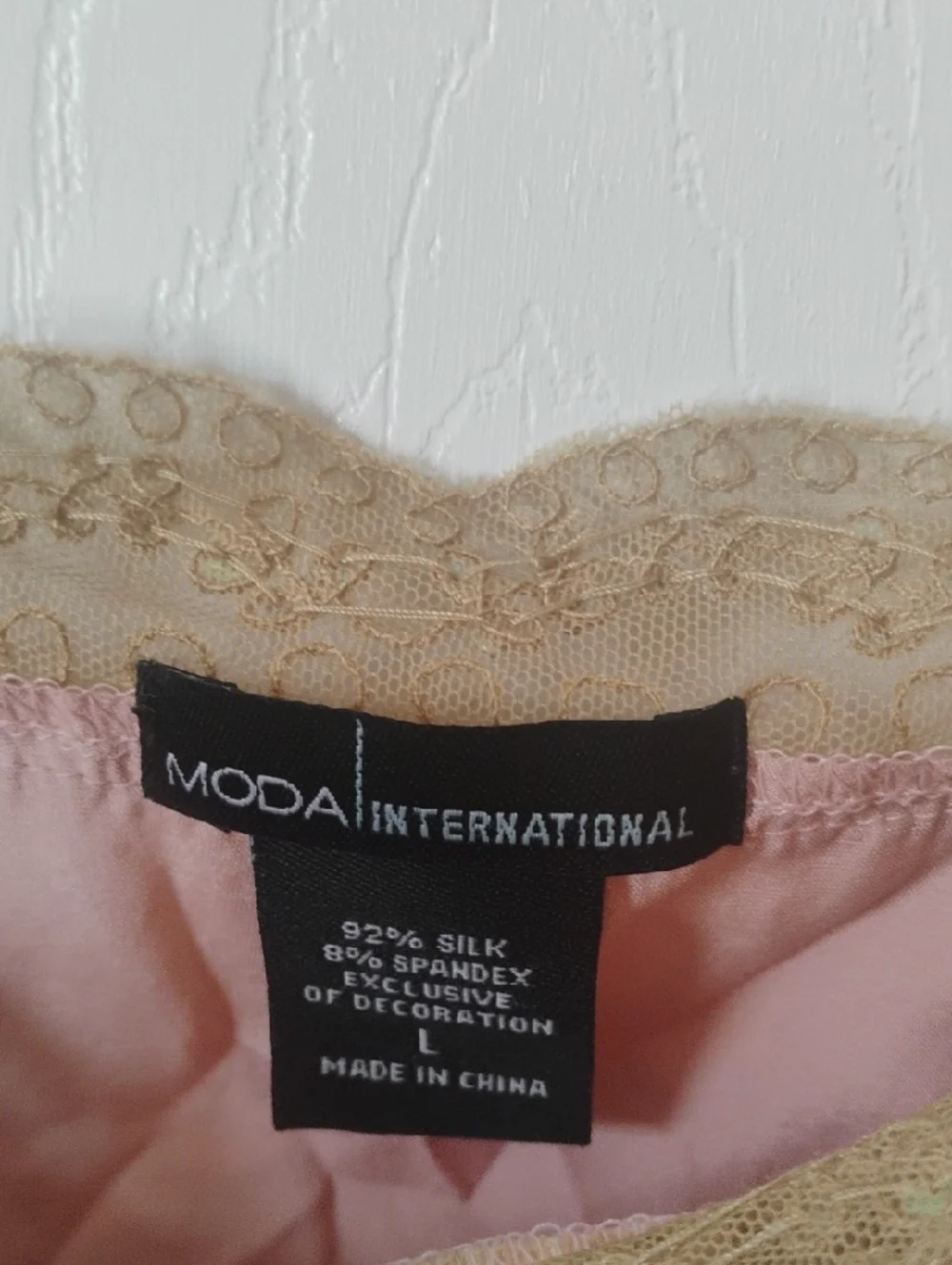 Moda International | Tops | Moda Intl Silk Top Size Large | Poshmark